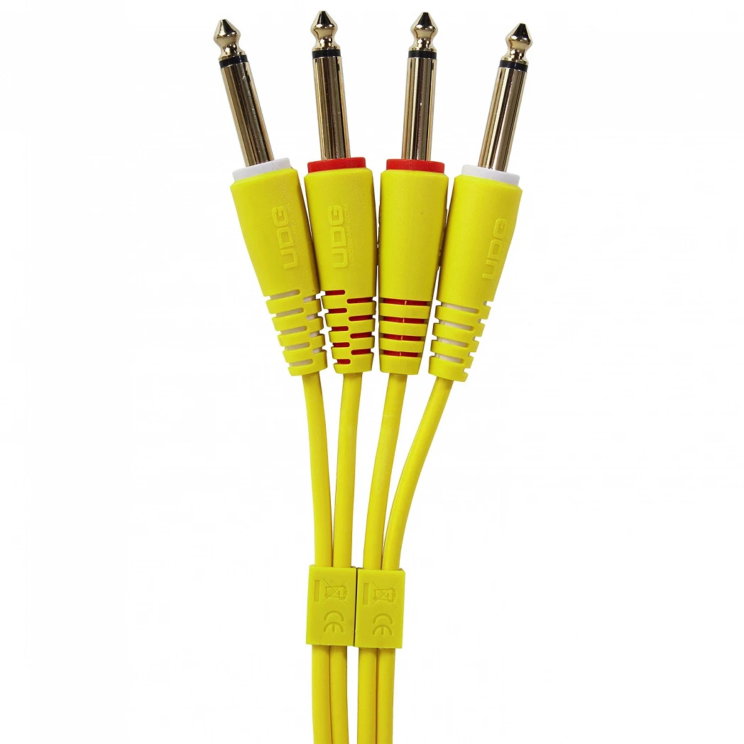 UDG Ultimate Audio Cable Set JACK - JACK Straight Yellow 1,5m U97002YL ...
