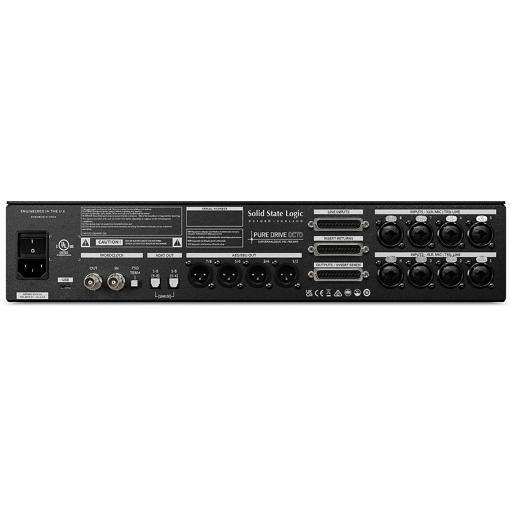 Solid State Logic Pure Drive Octo | Cutoff Pro Audio
