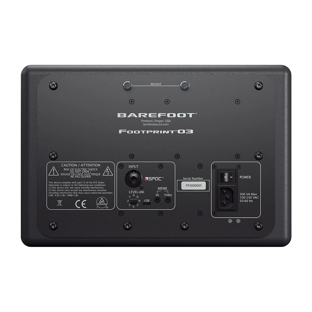 Barefoot Sound Footprint03 | Cutoff Pro Audio