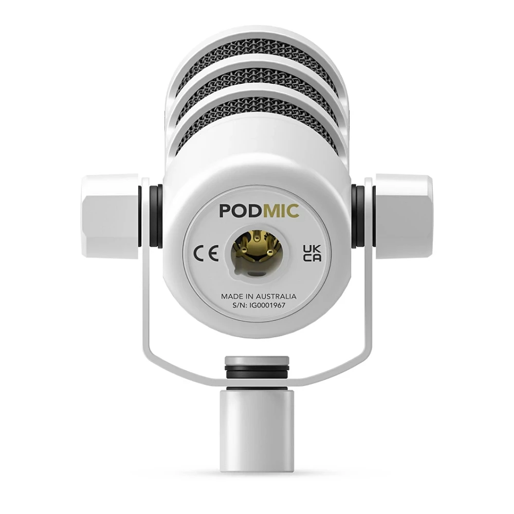 Rode PodMic White | Cutoff Pro Audio