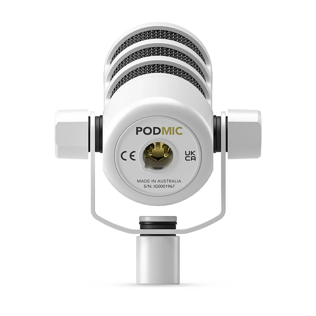 Rode PodMic White | Cutoff Pro Audio