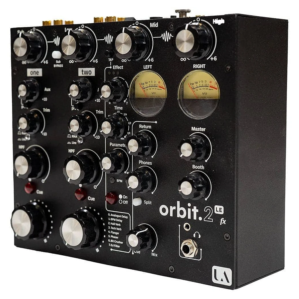 Union Audio ORBIT.2 LE FX 2-CH Rotary Desktop Mixer | Cutoff Pro Audio